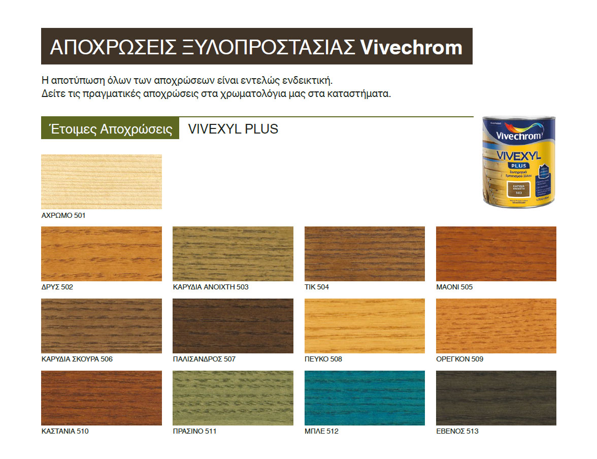 VIVEXYL PLUS - Lykolours | Χρώματα - Σιδηρικά- Υλικά Decoupage
