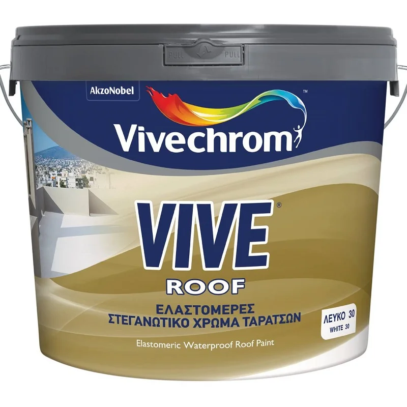 VIVE ROOF Στεγανωτικό Ταρατσών 3Lit - Lykolours | Χρώματα - Σιδηρικά ...